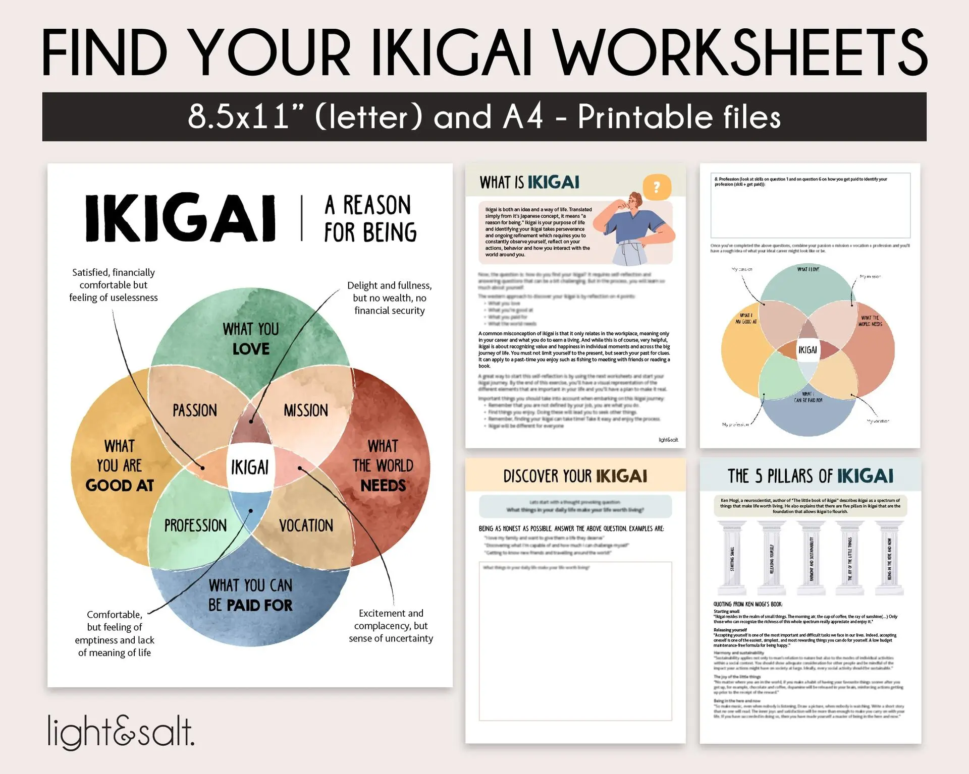 Discovering Your Purpose: The Complete Guide to Ikigai PDF Resources | GMRU